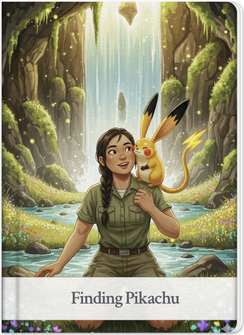 Finding Pikachu | GeminiStorybook