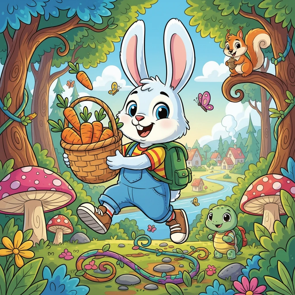 Barnaby's Kind Carrot Quest - animal | GenStory