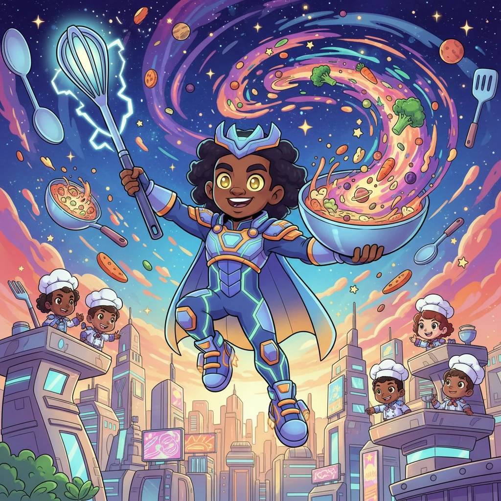 Chef Kojo and the Cosmic Stew - adventure | GenStory