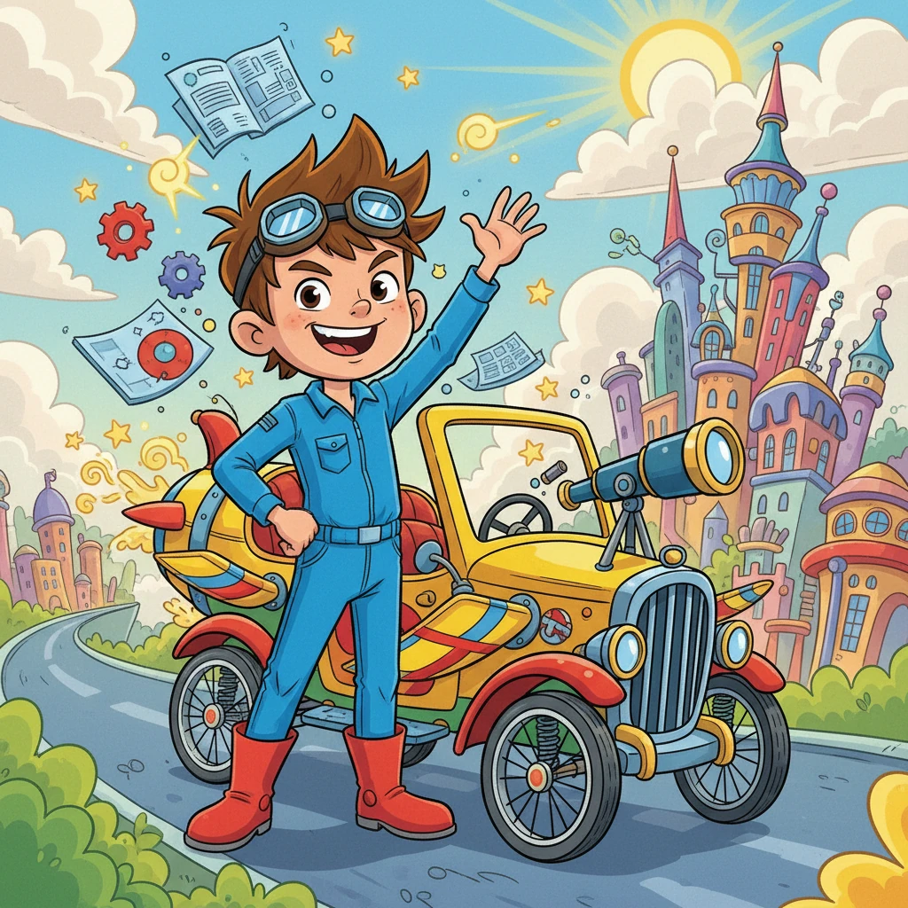 Flash Forward's Fantastic Ride - creative | GenStory