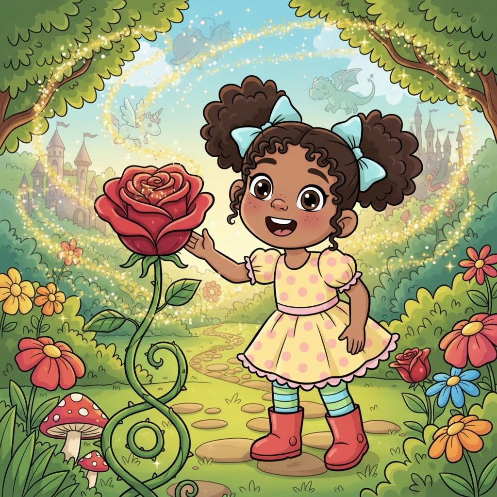 Elara and the Whispering Rose - fairy-tale | GenStory