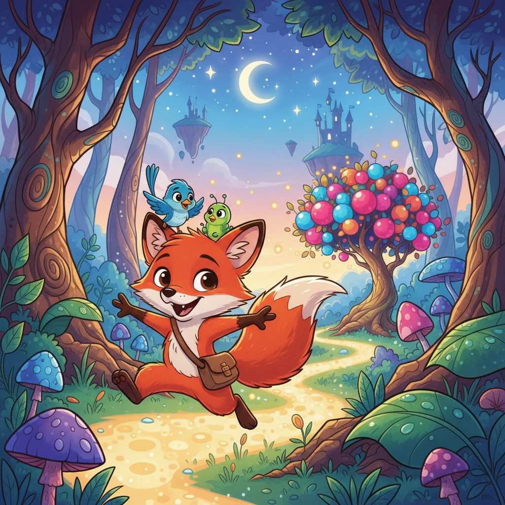 Flicker's Sparkleberry Quest - adventure | GenStory