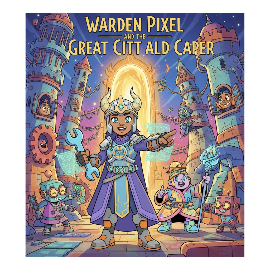 Warden Pixel and the Great Citadel Caper - adventure | GenStory
